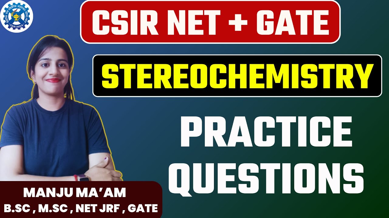 CSIR NET 2024 Chemical Science | CSIR NET and GATE Practice Questions ...