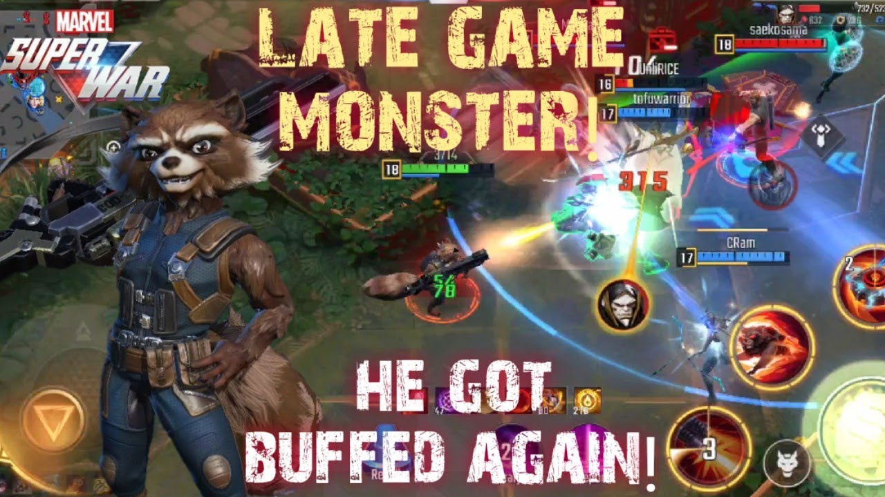 Rocket Raccoon Ranked Gameplay - GONNA LOVE HIS BUFF - YouTube