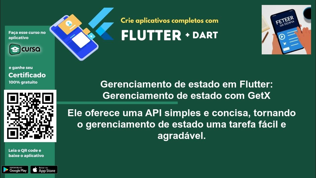 Aula 110 - Gerenciamento de estado em Flutter: Gerenciamento de estado ...