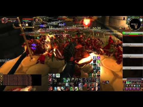 SM Cath Scarlet Monastery Warrior AOE Farm TBC Classic - YouTube