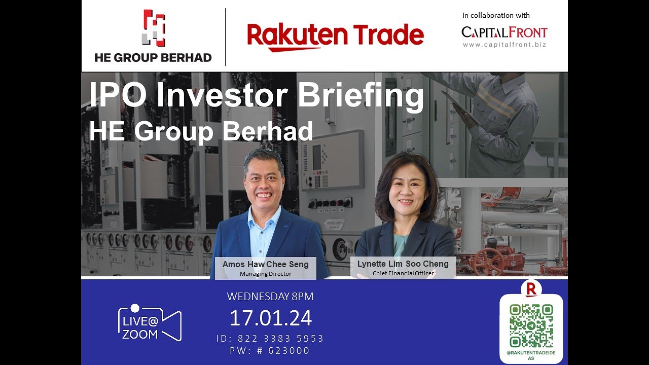 Rakuten Trade Ideas 🎯 Webinar - HE Group Berhad - YouTube