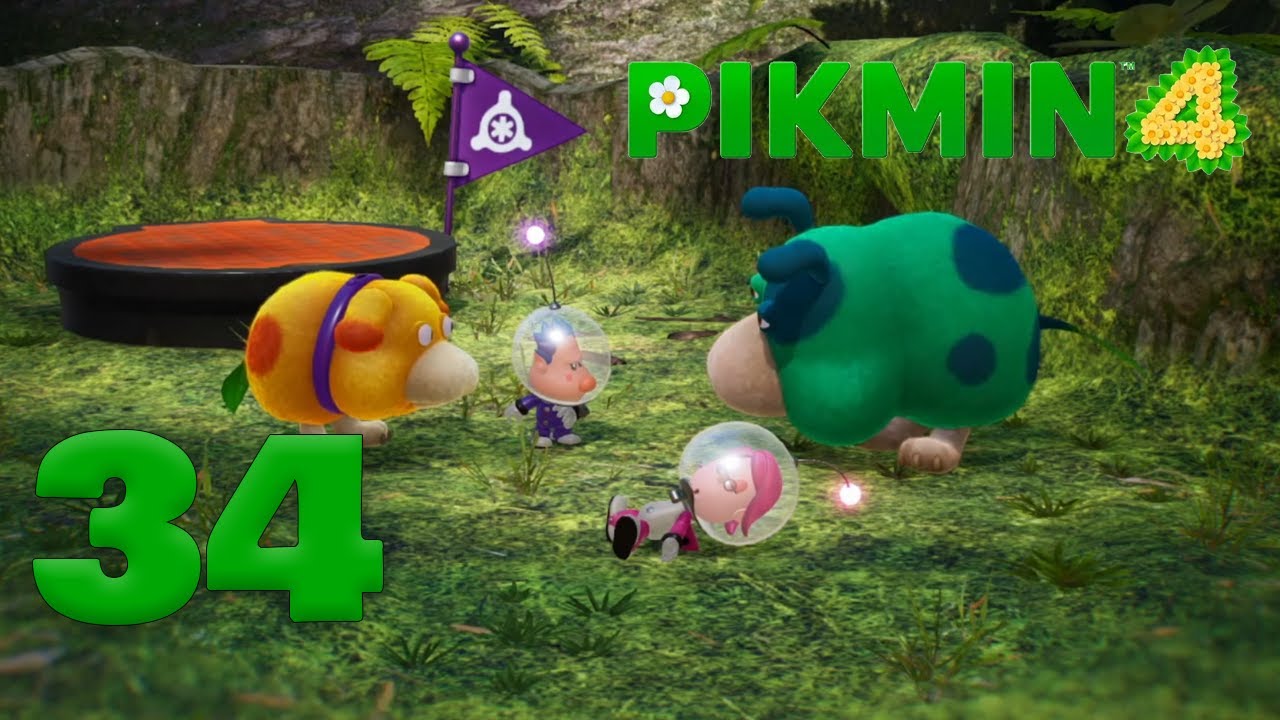 Pikmin 4 ep 34 Nelle et Moss sont (enfin) sauvées - YouTube