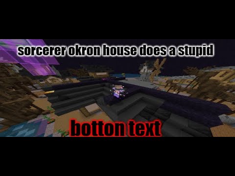 sorcerer okron's house, glitch or an easter egg? - YouTube