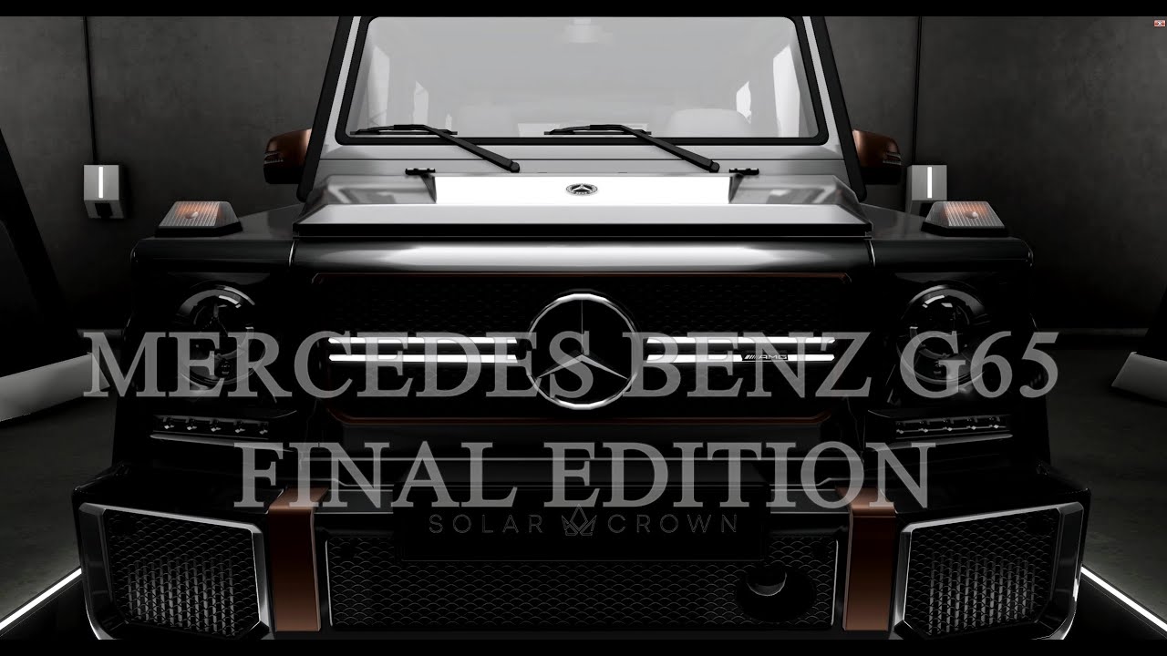 Test Drive Unlimited Solar Crown Mercedes Benz G65 Final Edition ...