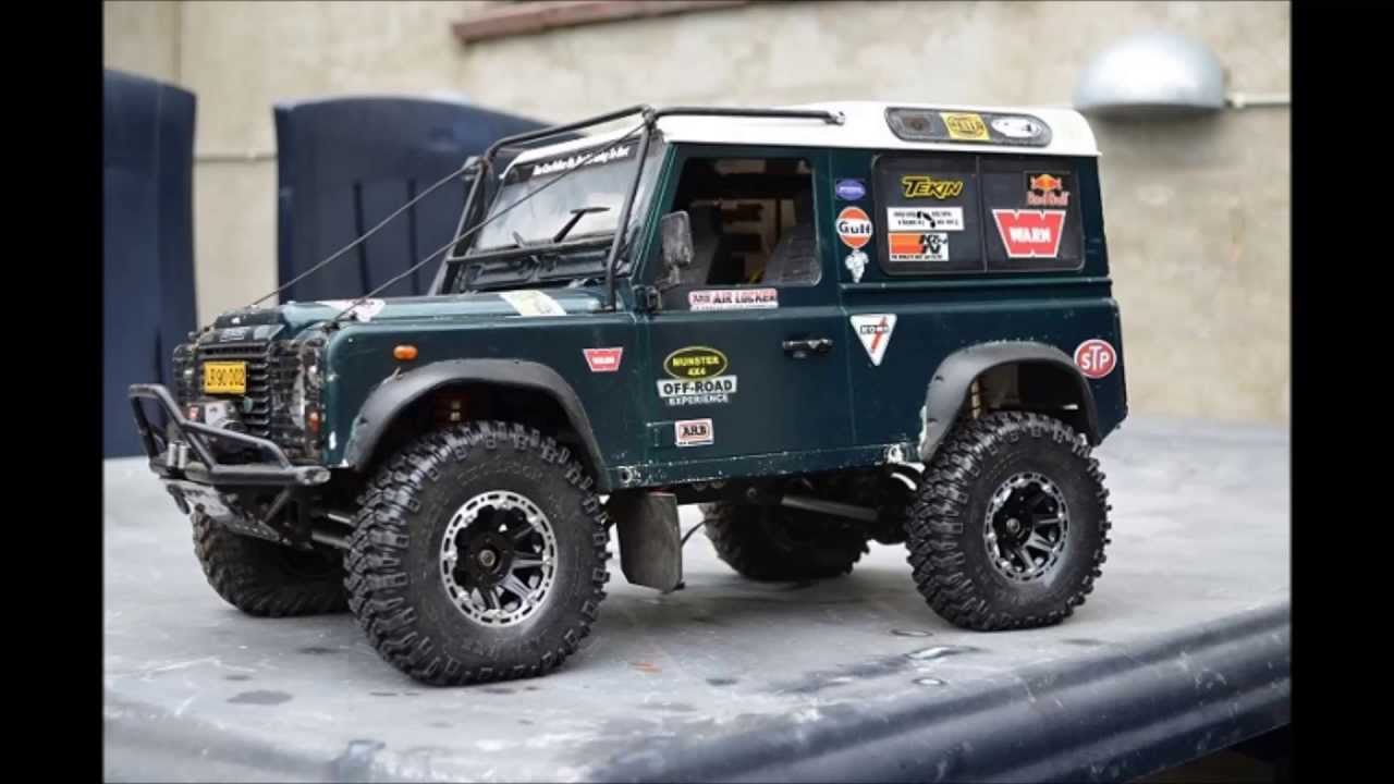 photos of some RC Land Rover's in denmark - YouTube
