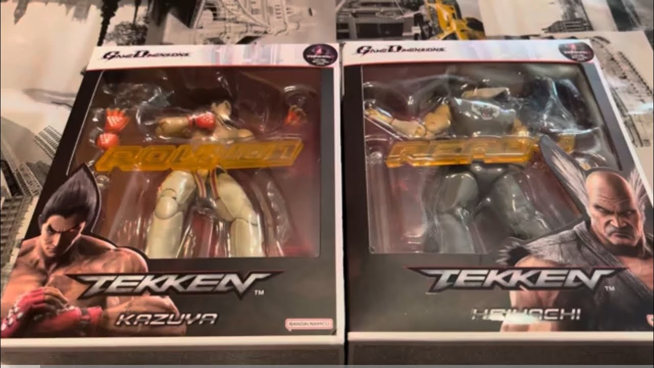 Bandai Namco Game Dimensions - Tekken action figures Serie 1 full set ...