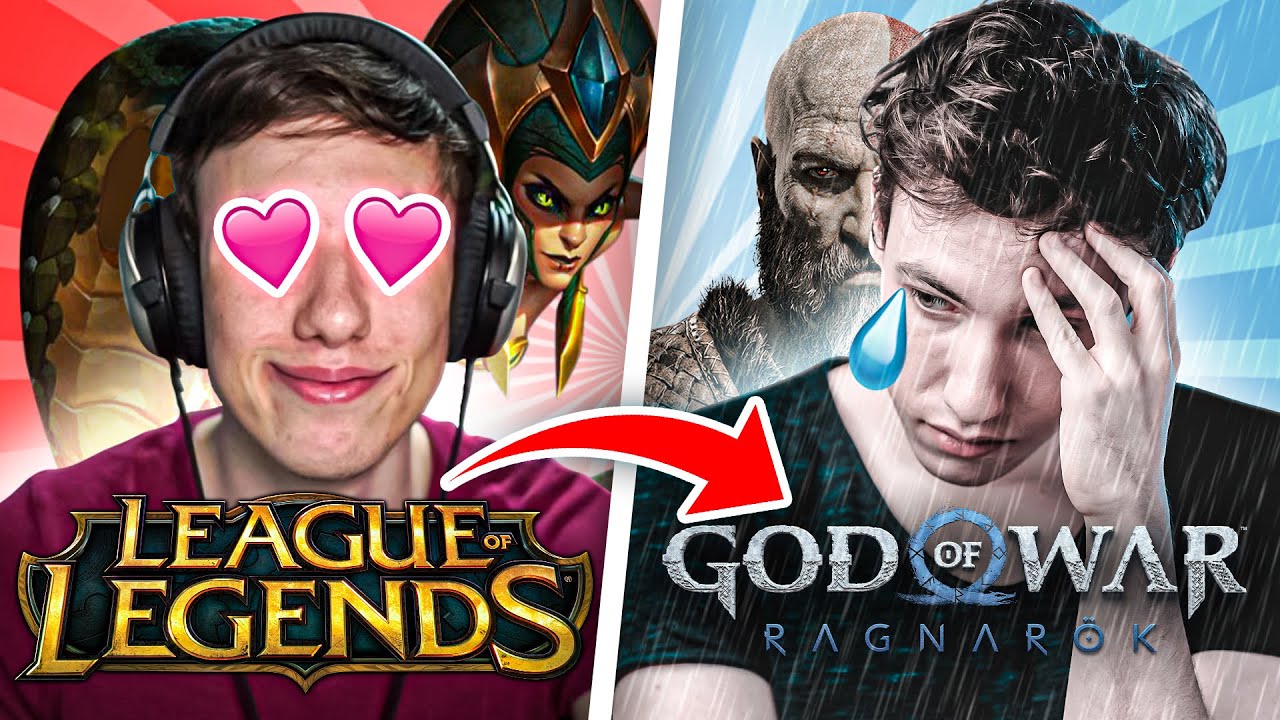 SARDOCHE - DEUX JEUX, DEUX AMBIANCES #2 (LoL, GoW) - YouTube