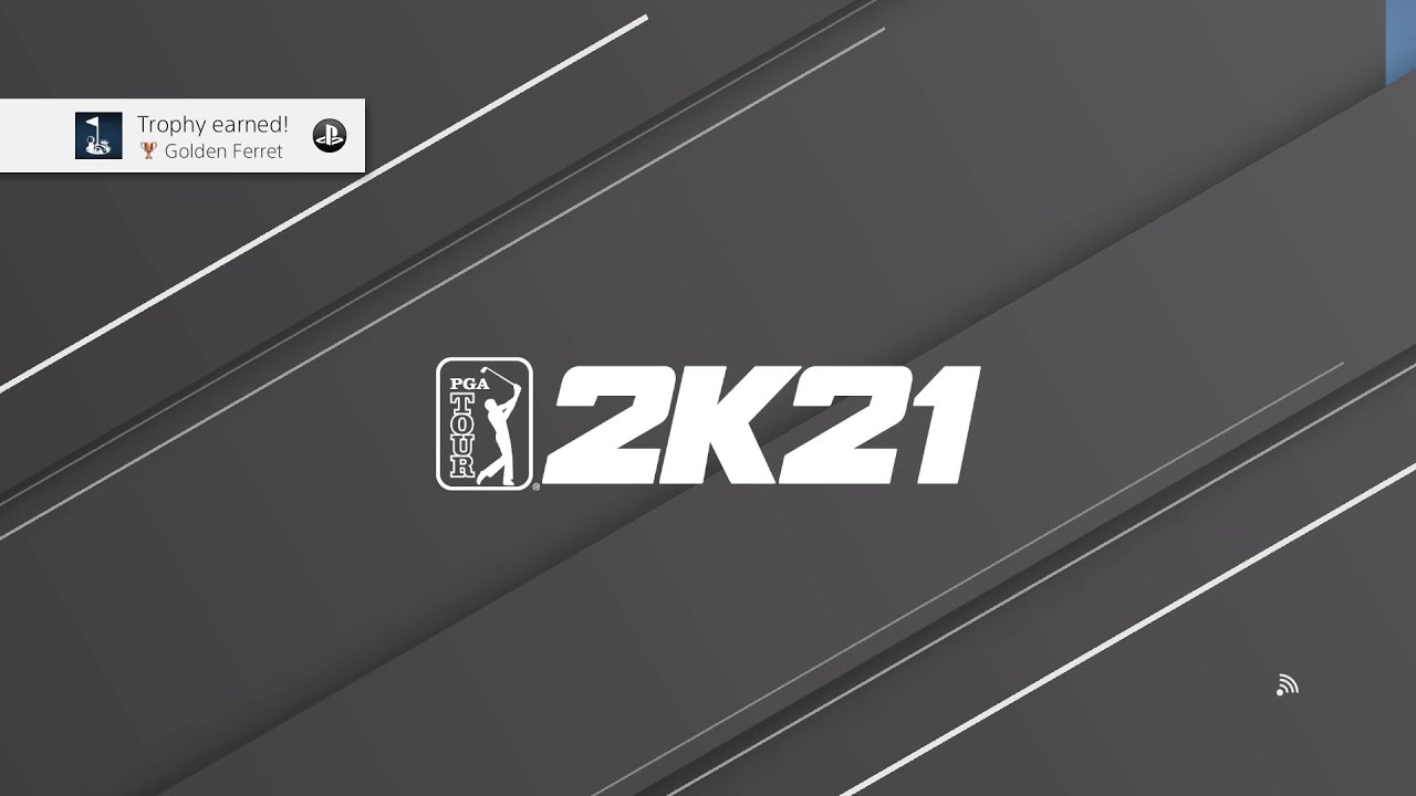 PGA Tour 2K21 - Golden Ferret Trophy - YouTube