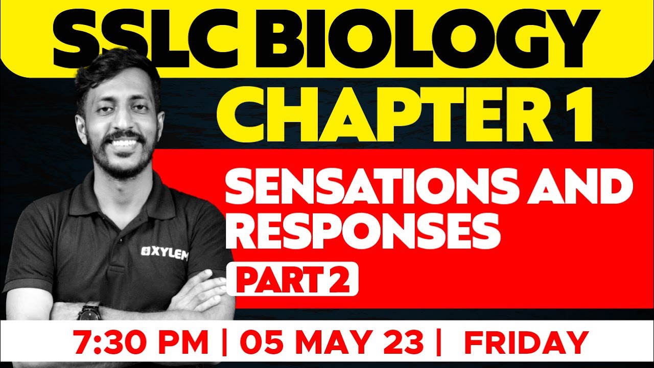 SSLC Biology Chapter 1 - Sensations And Responses - Part -2 | Xylem ...