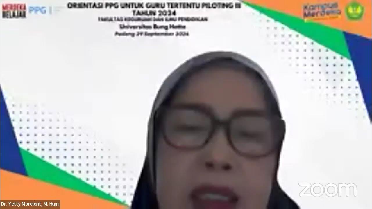 Orientasi PPG untuk Guru Tertentu Piloting III Tahun 2024 - YouTube
