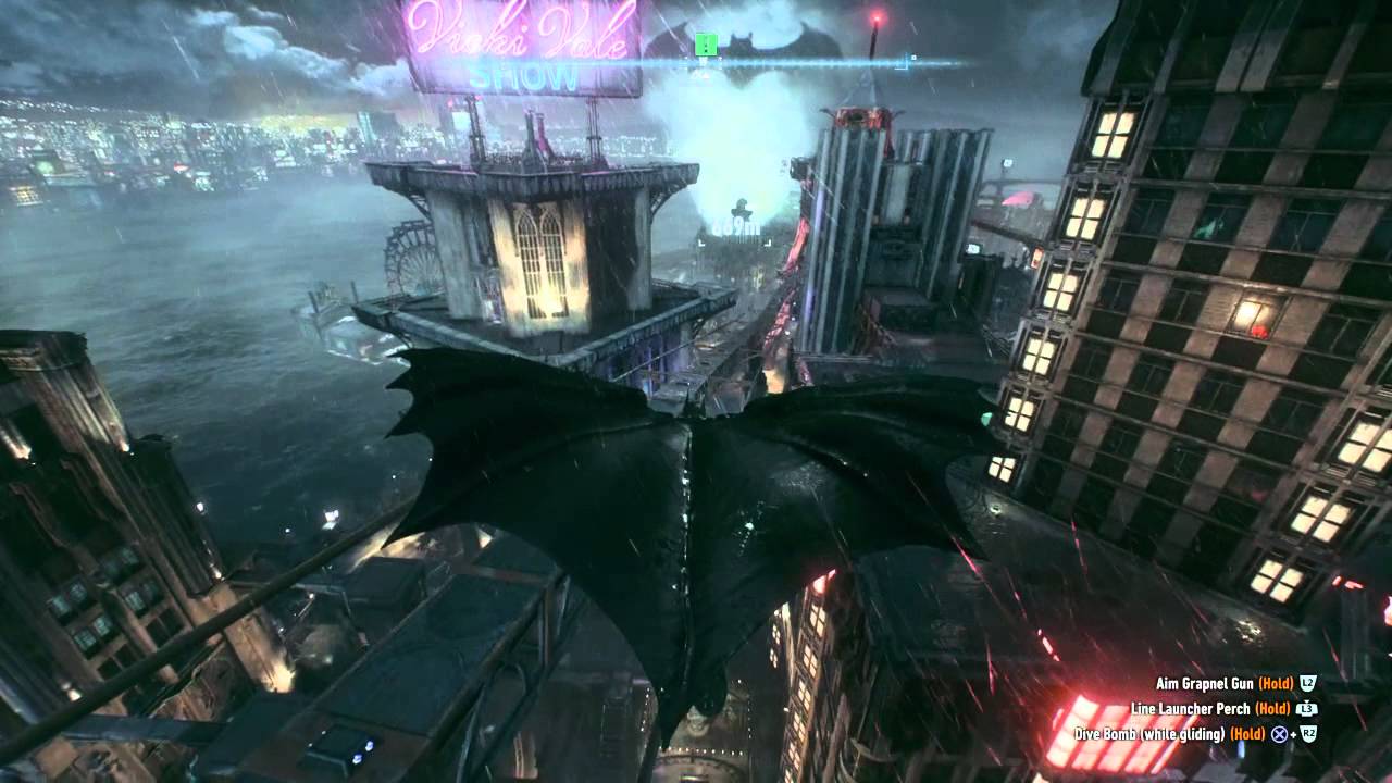BATMAN- Arkham Knight-Man Bat Sighting - YouTube