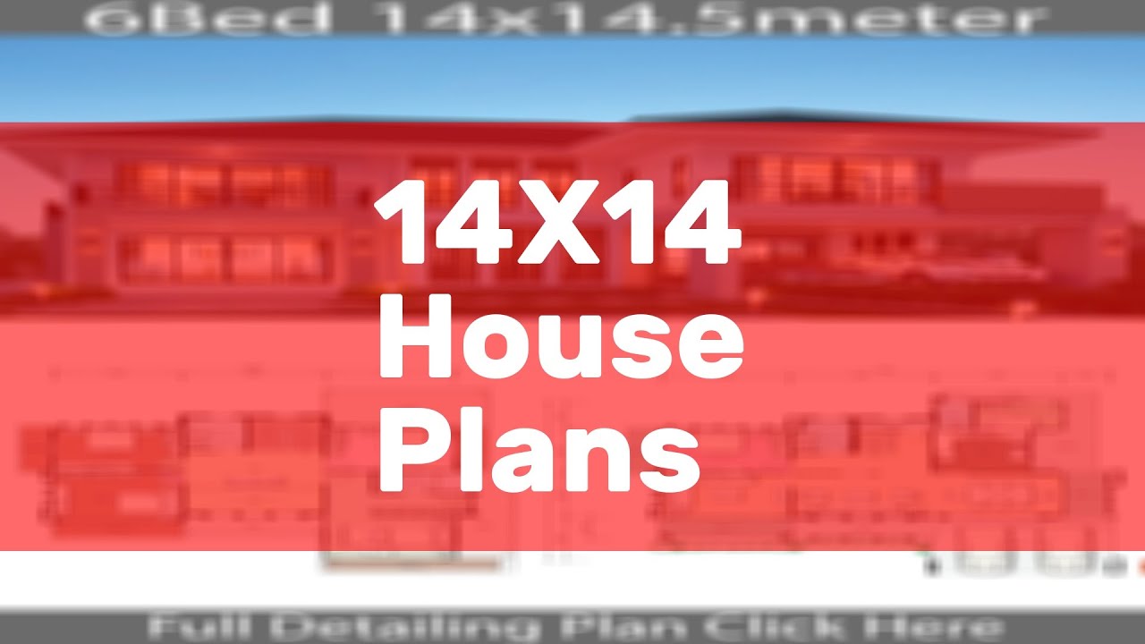 14X14 House Plans - YouTube