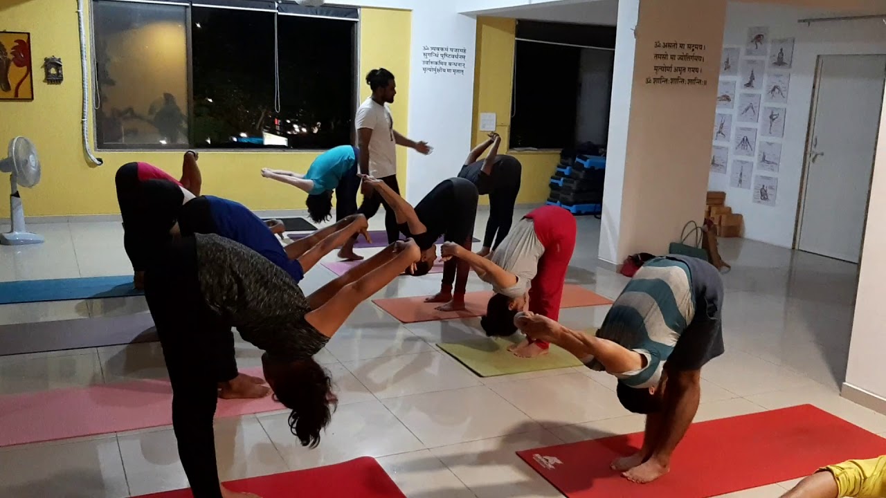 Yoga fusion Advance yoga class - YouTube