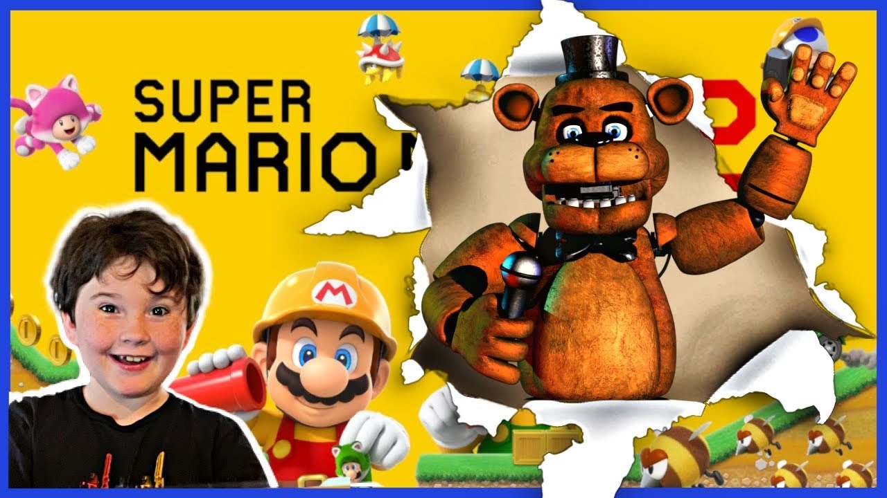 Super Mario Maker 2 Five Nights At Freddy’s Themed Level! FNAF Meets ...