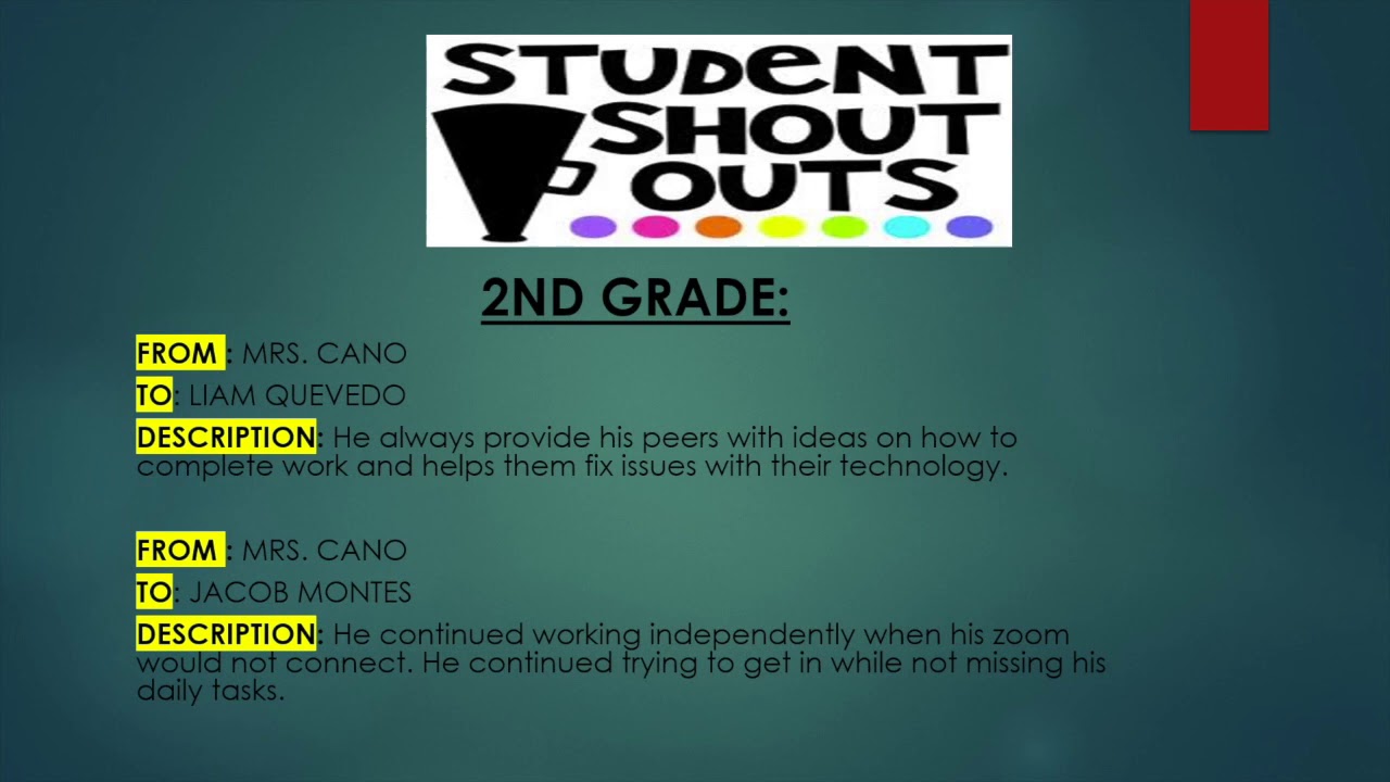 Morning Announcements 10/06/2020 - YouTube