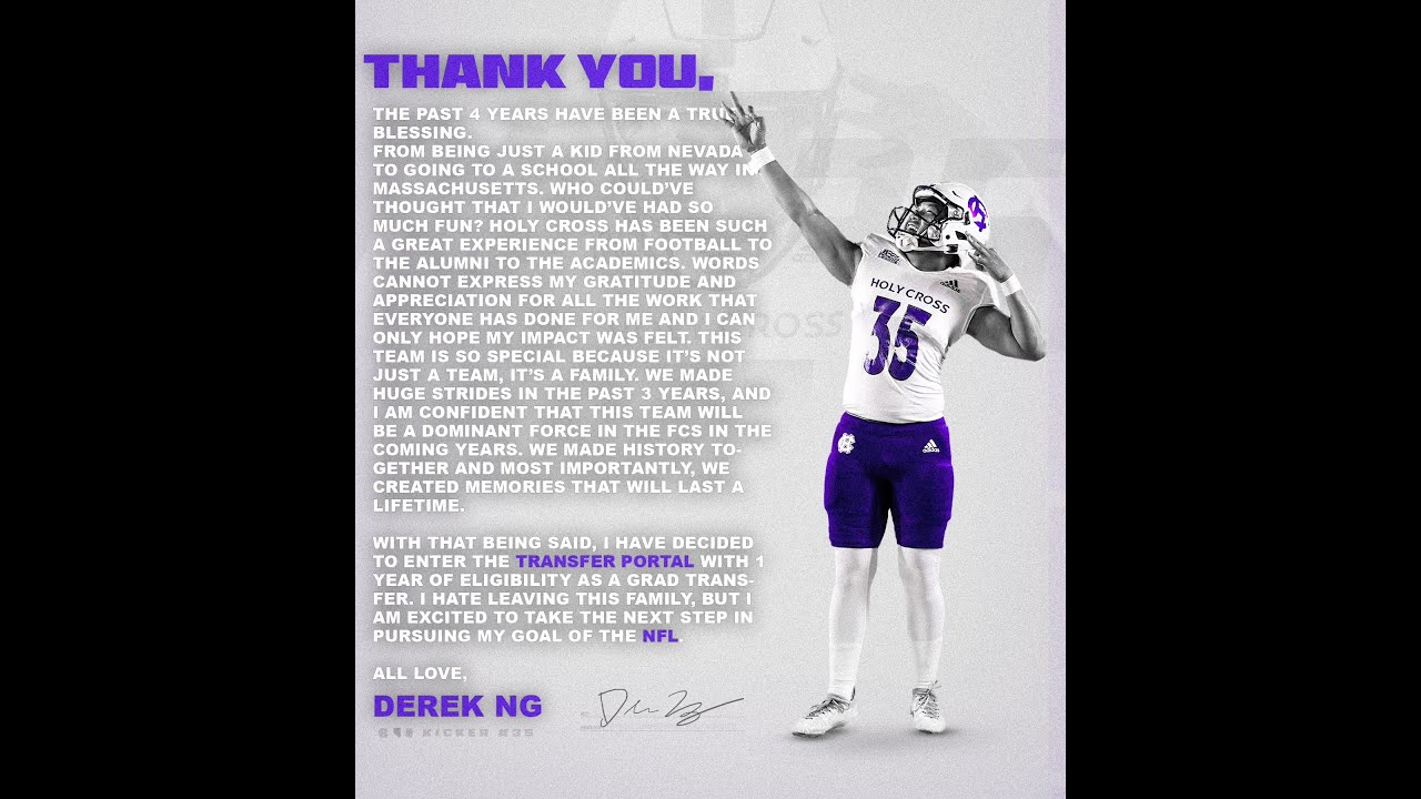 Derek Ng Holy Cross Highlights - YouTube