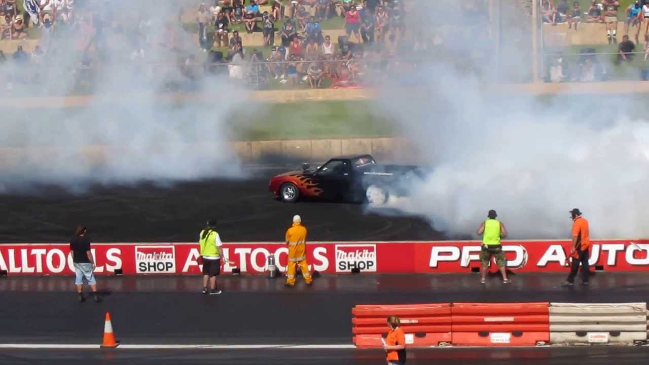 DIESEL burnout, Motorvation 26 - YouTube