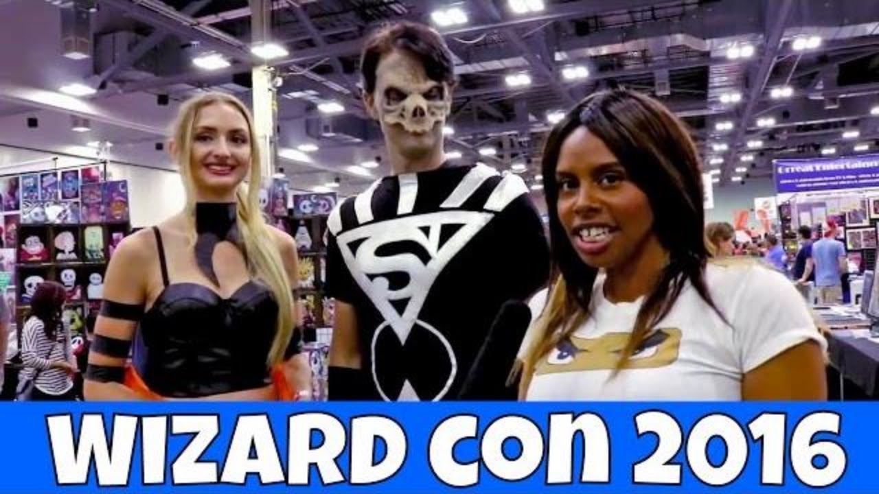 Wizard Con 2016 Columbus Part One EssenceCartoon - YouTube