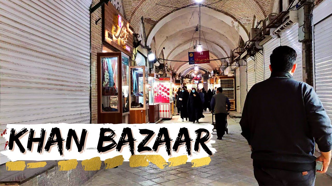 The oldest bazaar in Yazd " Khan bazaar" - YouTube