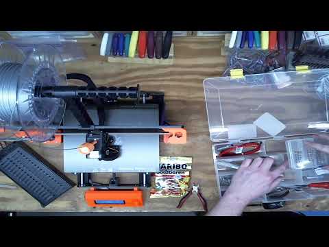 Wire assembling a Prusa I3 MK3S LIVE! (Part 2) - YouTube