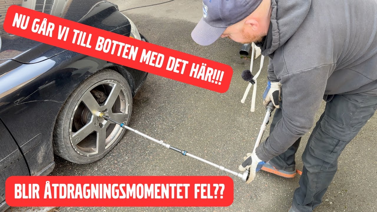 Test av åtdragningsmoment med förlängare, är det rätt eller fel?! - YouTube