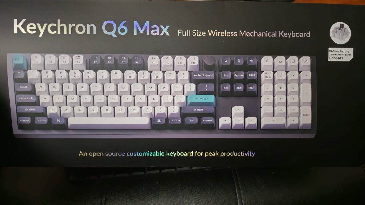 Keychron Q6 Max Unboxing: The Ultimate Full-Size Mechanical Keyboard ...