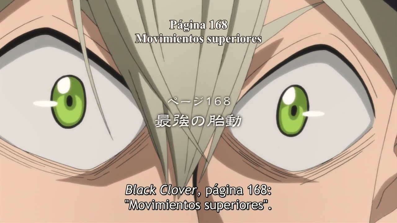BLACK CLOVER AVANCES Cap 168 Sub Español HD - YouTube
