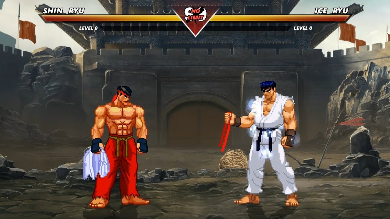 SHIN RYU vs ICE RYU - The most epic fight - YouTube