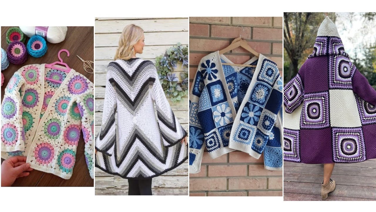 STUNNING Crochet Jackets for Every Style || Crochet Jackets For Women ...