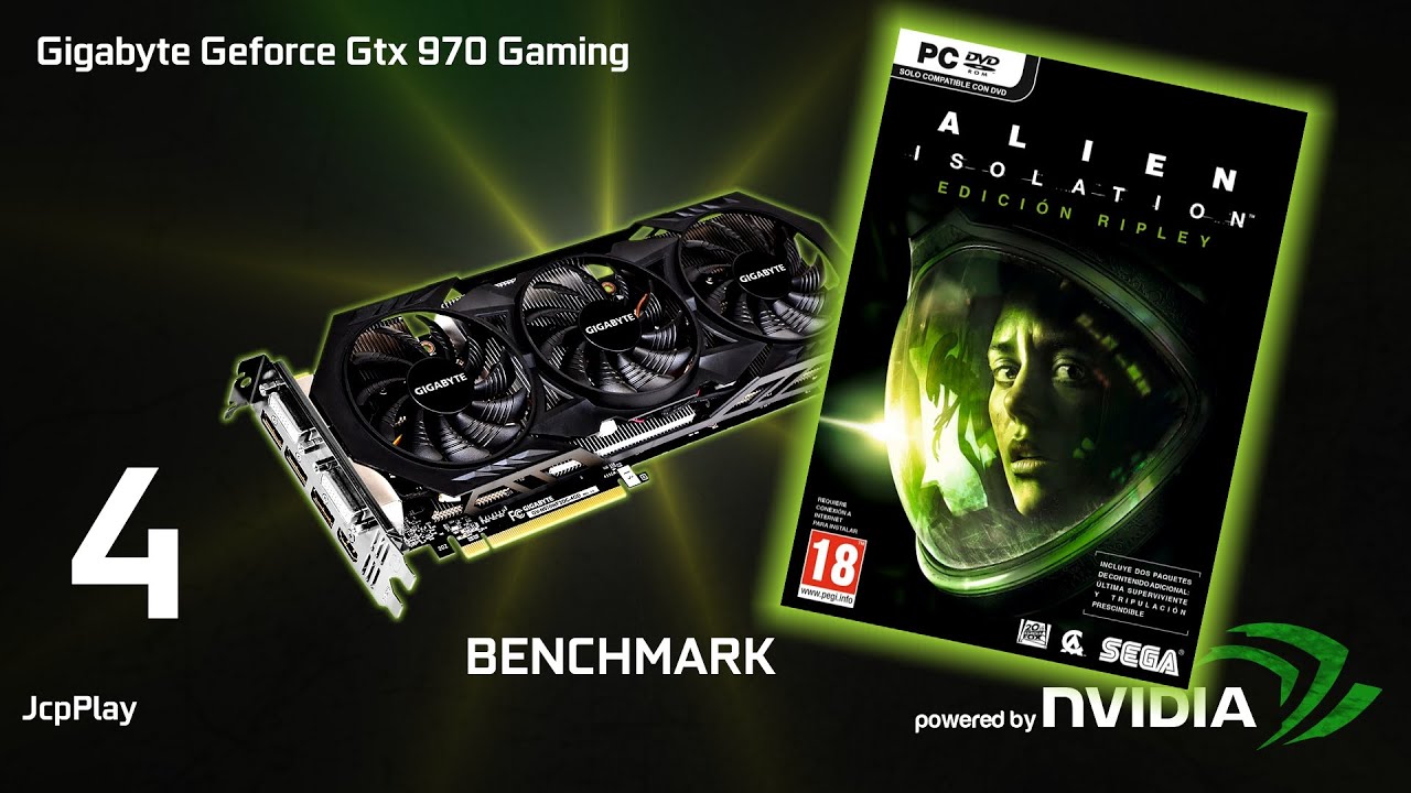 Gtx 970 Gaming Benchmark ultra - Alien Isolation - JcpPlay - Español ...