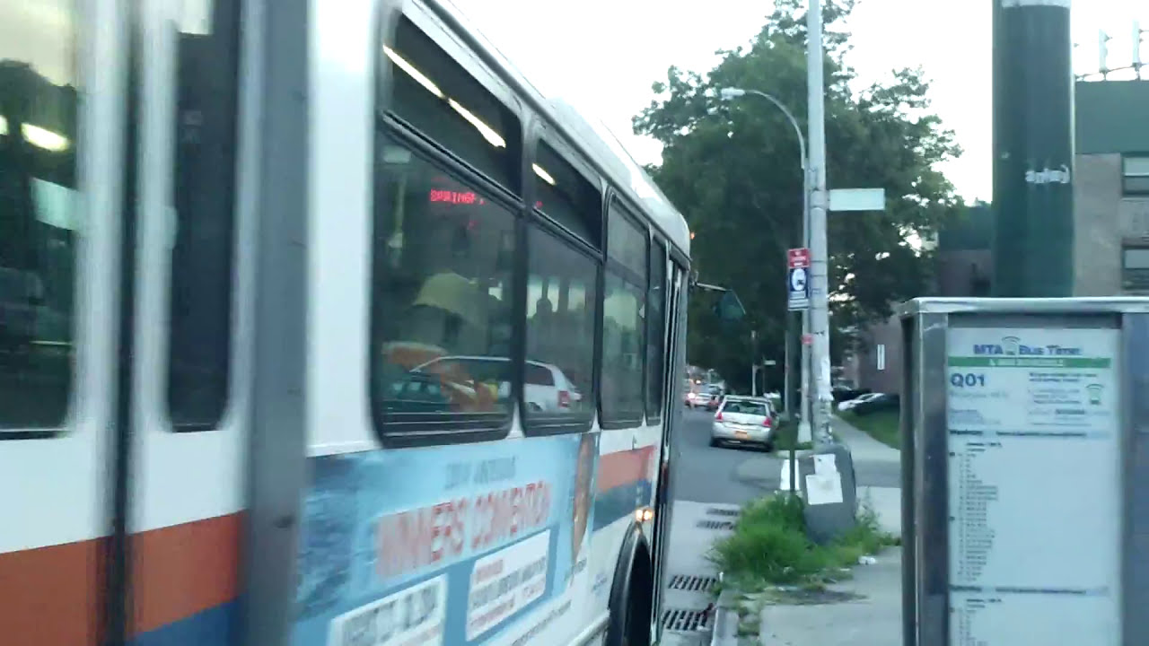 NICE Bus: Orion V CNG 1619 n22 Bus @ Springfield Blvd/Hillside Avenue ...
