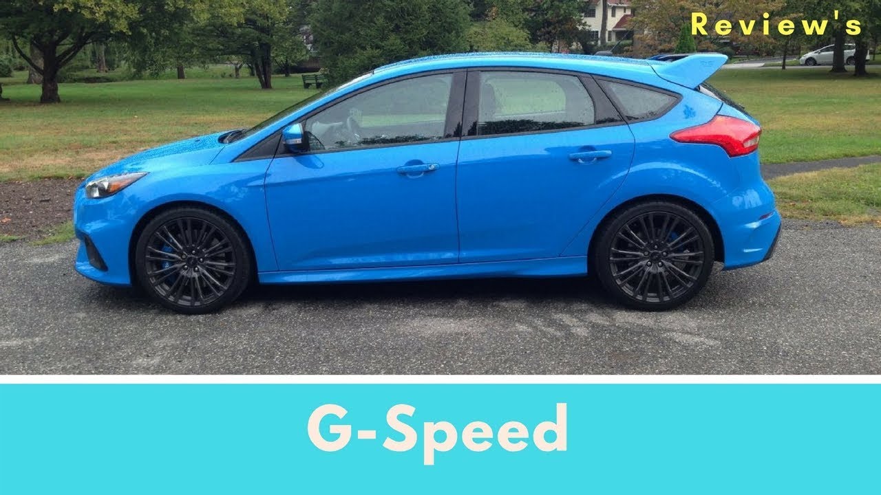 Ford Focus RS with Michelin Pilot Sport Cup 2 Tires - YouTube