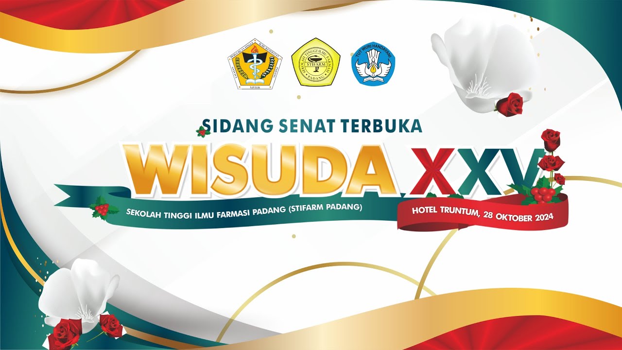SIDANG TERBUKA SENAT STIFARM PADANG WISUDA XXV - YouTube