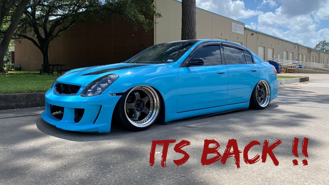BAGGED G35 IS BACK !! - YouTube