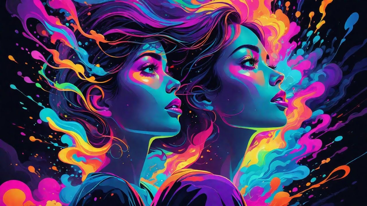 Mesmerizing Colorful Liquid Screensaver | Copyright-Free TV Art (No ...