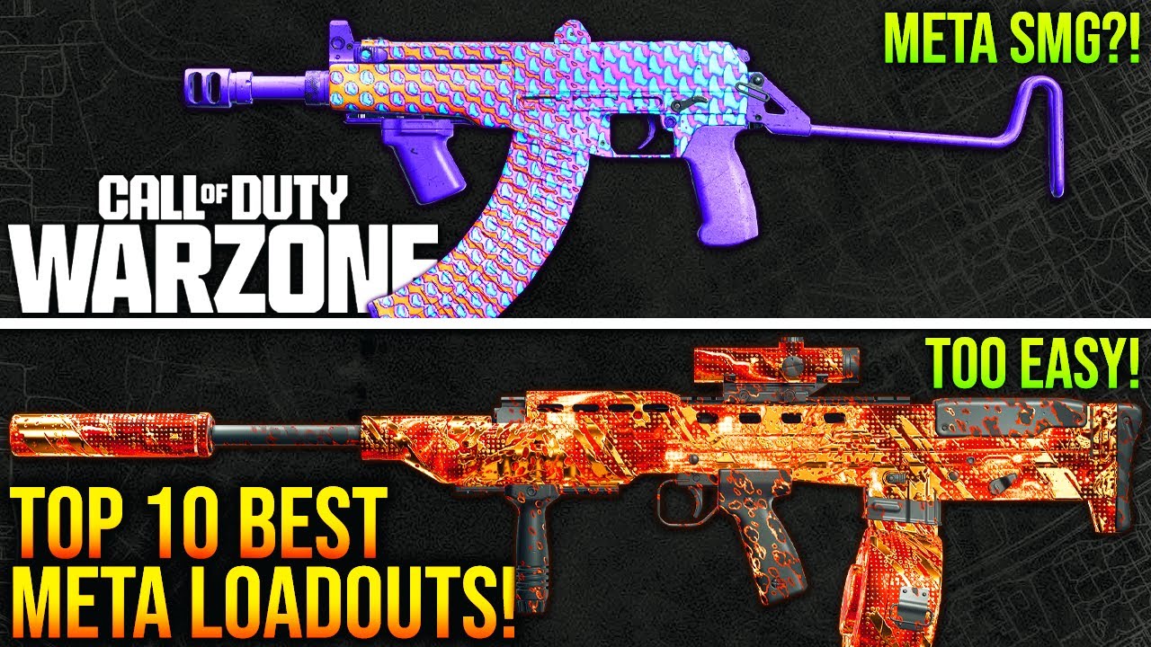 WARZONE: New TOP 10 BEST META LOADOUTS After Update! (WARZONE META ...