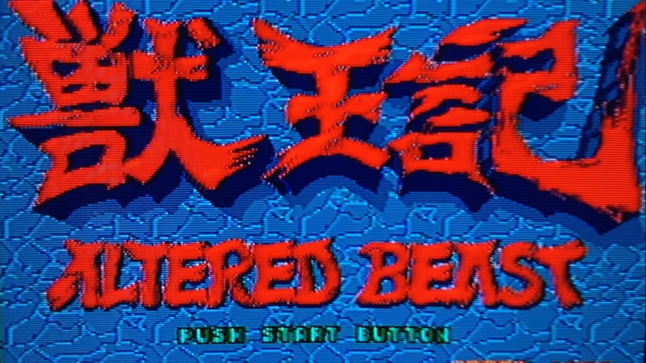 Sega Genesis Altered Beast Gameplay - YouTube