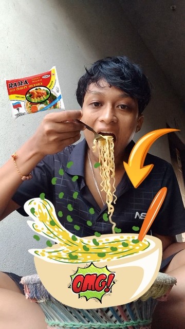 🔥 Rara Noodles Soup Recipe 😋 Easy & Tasty Nepali Style #Shorts - YouTube
