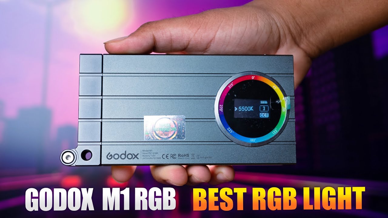 Best RGB light | Godox M1 RGB Review - YouTube