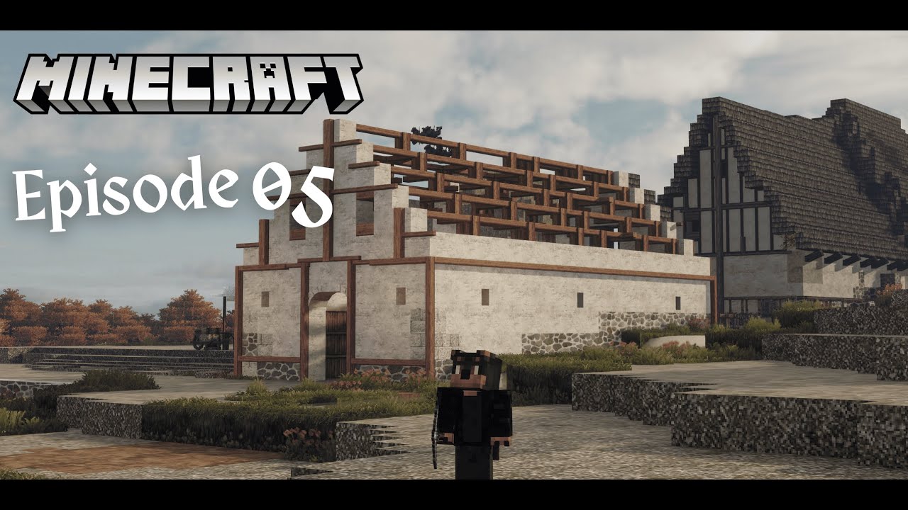 Dragonspire: Building The Marketplace - Minecraft (EP5) - YouTube