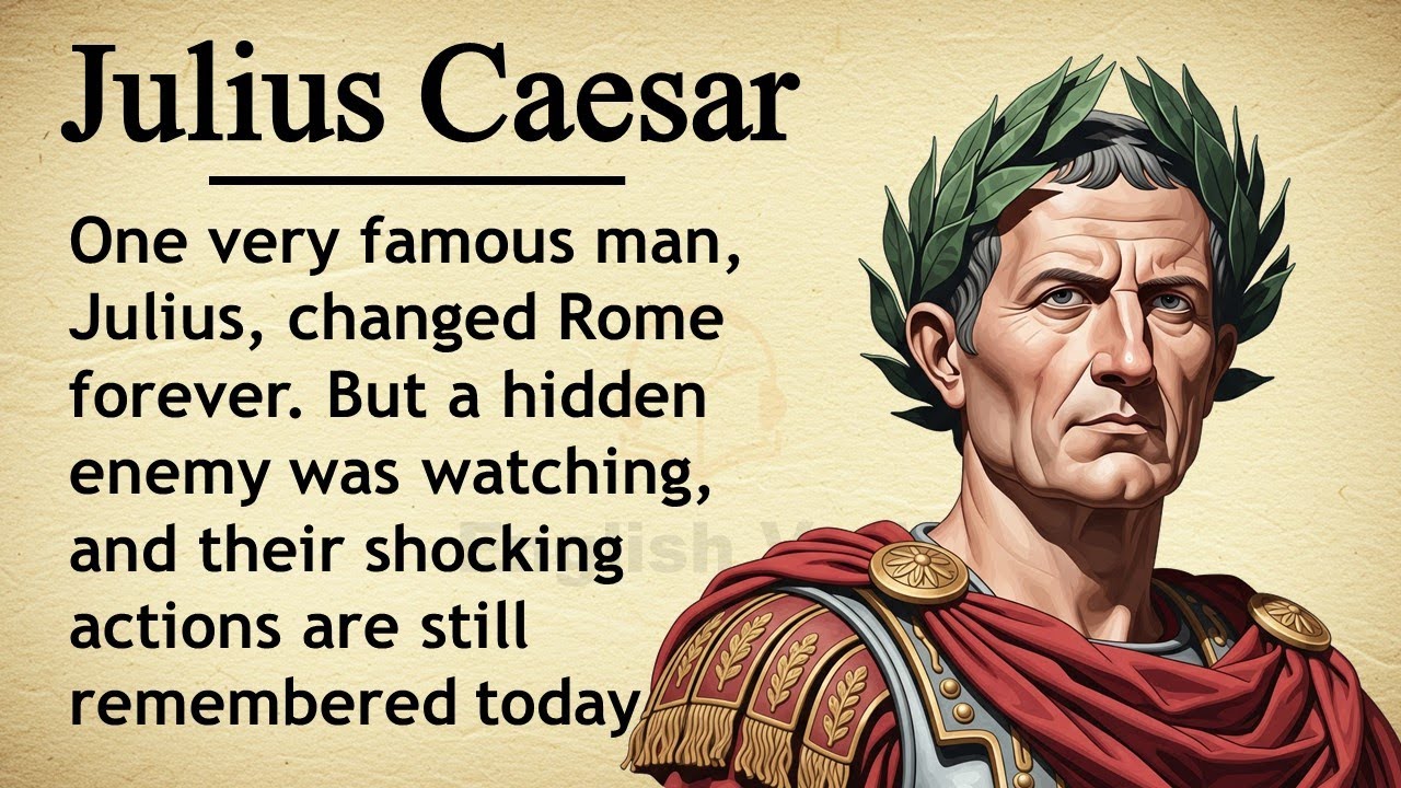 Julius Caesar || 🏛️🗡️ Learn English Through Story Level 2 || Graded ...