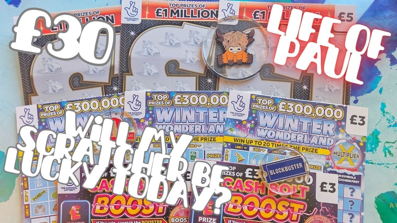 £30 mix of lotto scratch cards. How many of these scratch cards will be ...