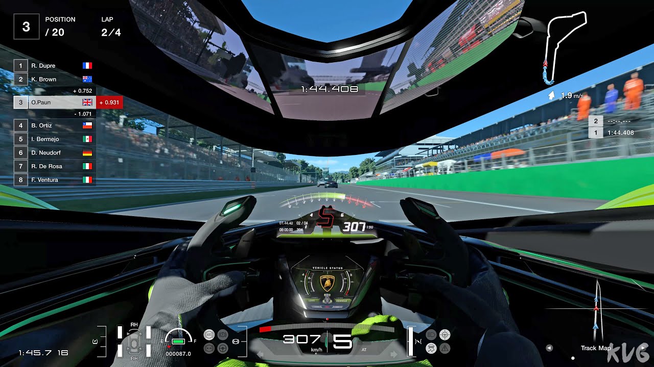 Gran Turismo 7 - Lamborghini Lambo V12 VGT - Cockpit View Gameplay (PS5 ...