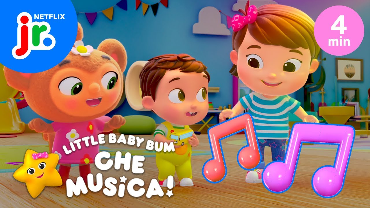 TUTTI AL PALCO 🎤 Little Baby Bum: Che musica! 🎵 Netflix Junior Italia ...