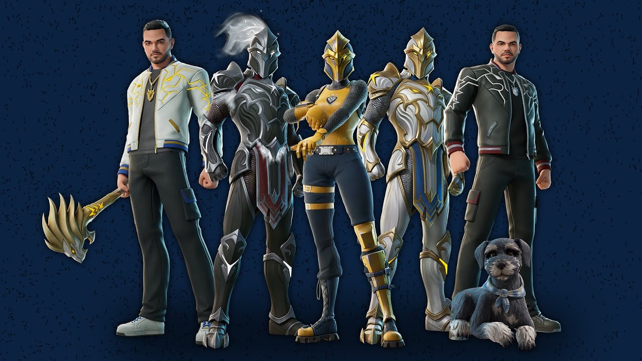 BEST FORTNITE ICON SKIN EVER 😭🔥 (CourageJD Icon Bundle FULL LOOK) - YouTube