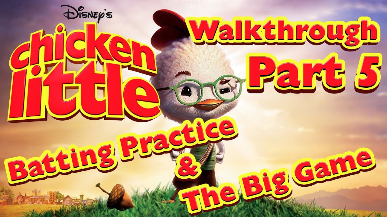 Disney's Chicken Little | Gameplay/Walkthrough Part 5 - Batting ...