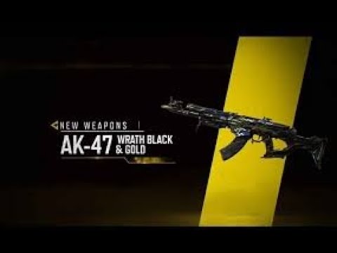 Call of Duty: Mobile Legendary AK 47 Wrath Black & Gold GamePlay 59 ...