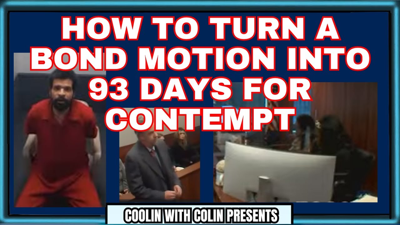 Judge Orders 93 Days In Jail For Contempt Of Court - Judge Simmons Isn ...