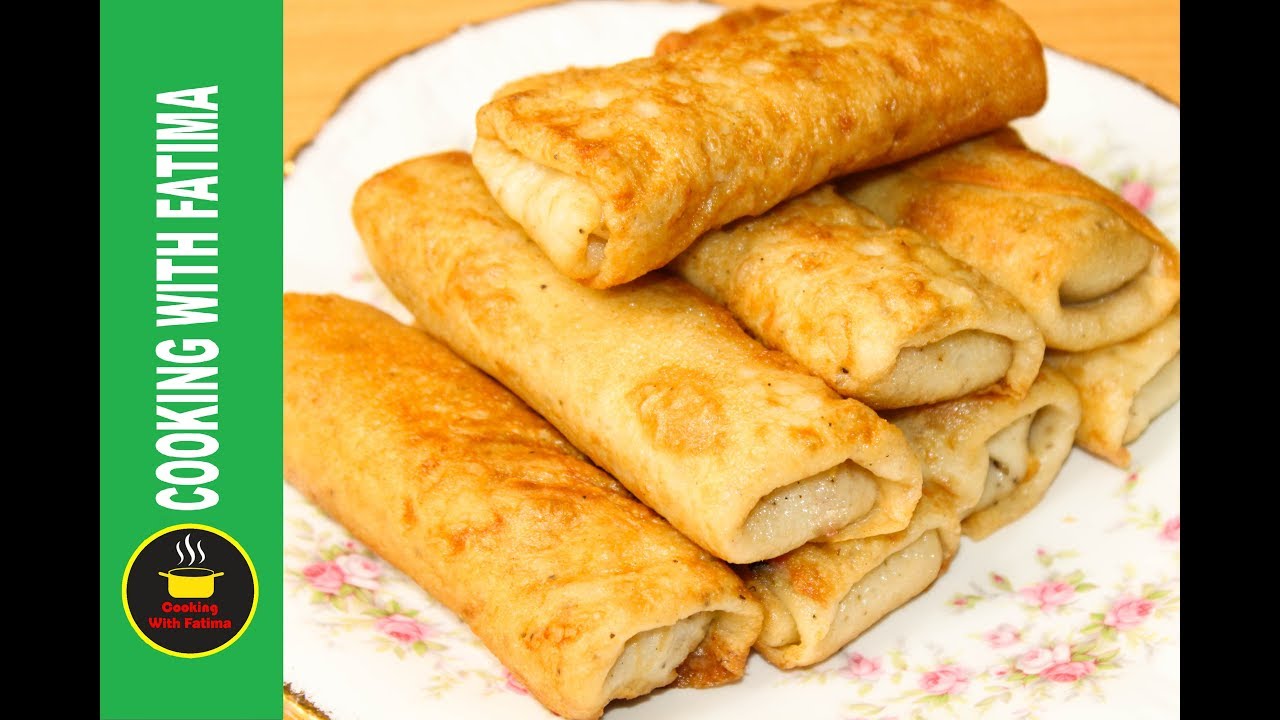 Chicken Roll Recipe by Cooking with Fatima - YouTube