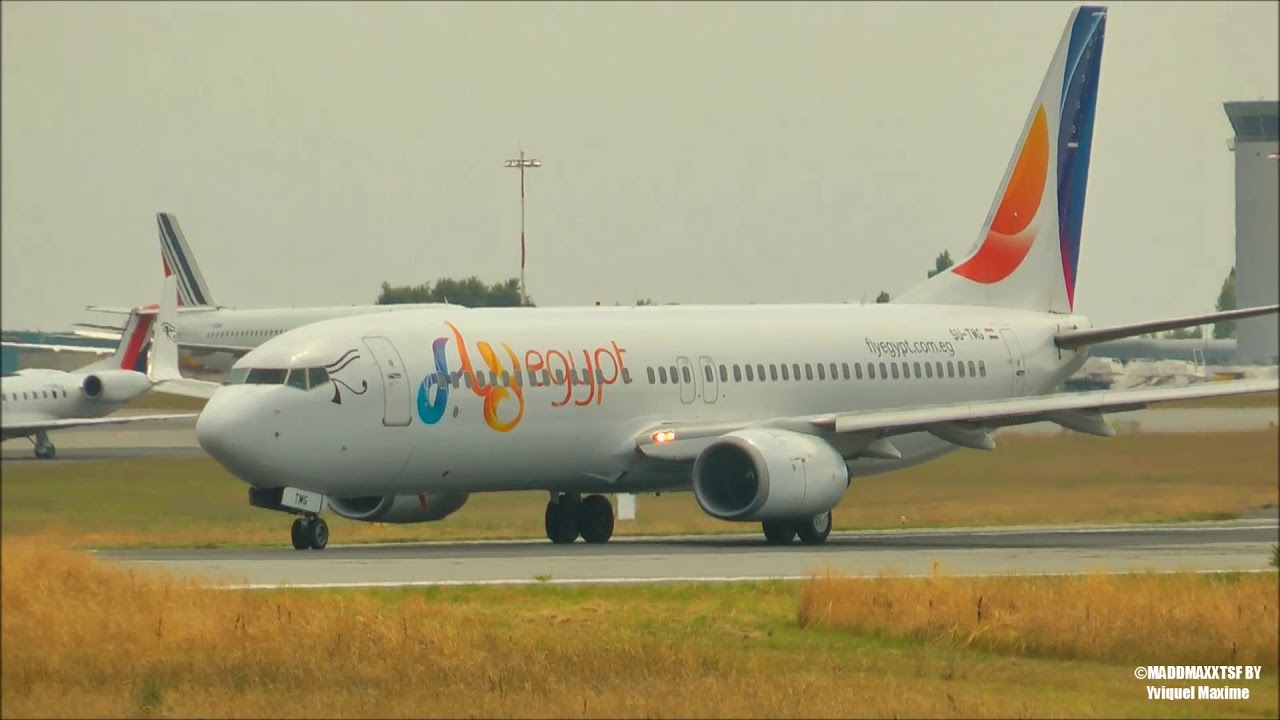 Boeing 737-800 "FlyEgypt" - YouTube